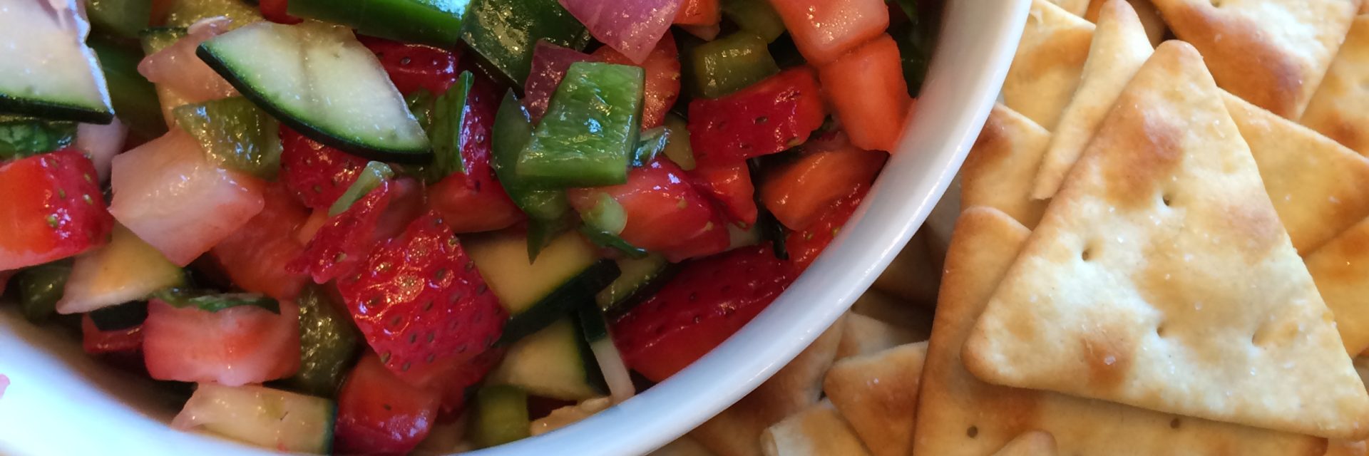 Summer Strawberry Basil Salsa | AgeRight Blog
